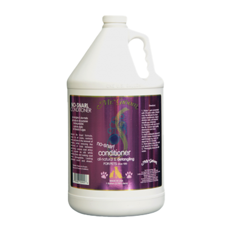MR. GROOM NO SNARL CONDITIONER 3,78L – Coat & Skin Pet Grooming